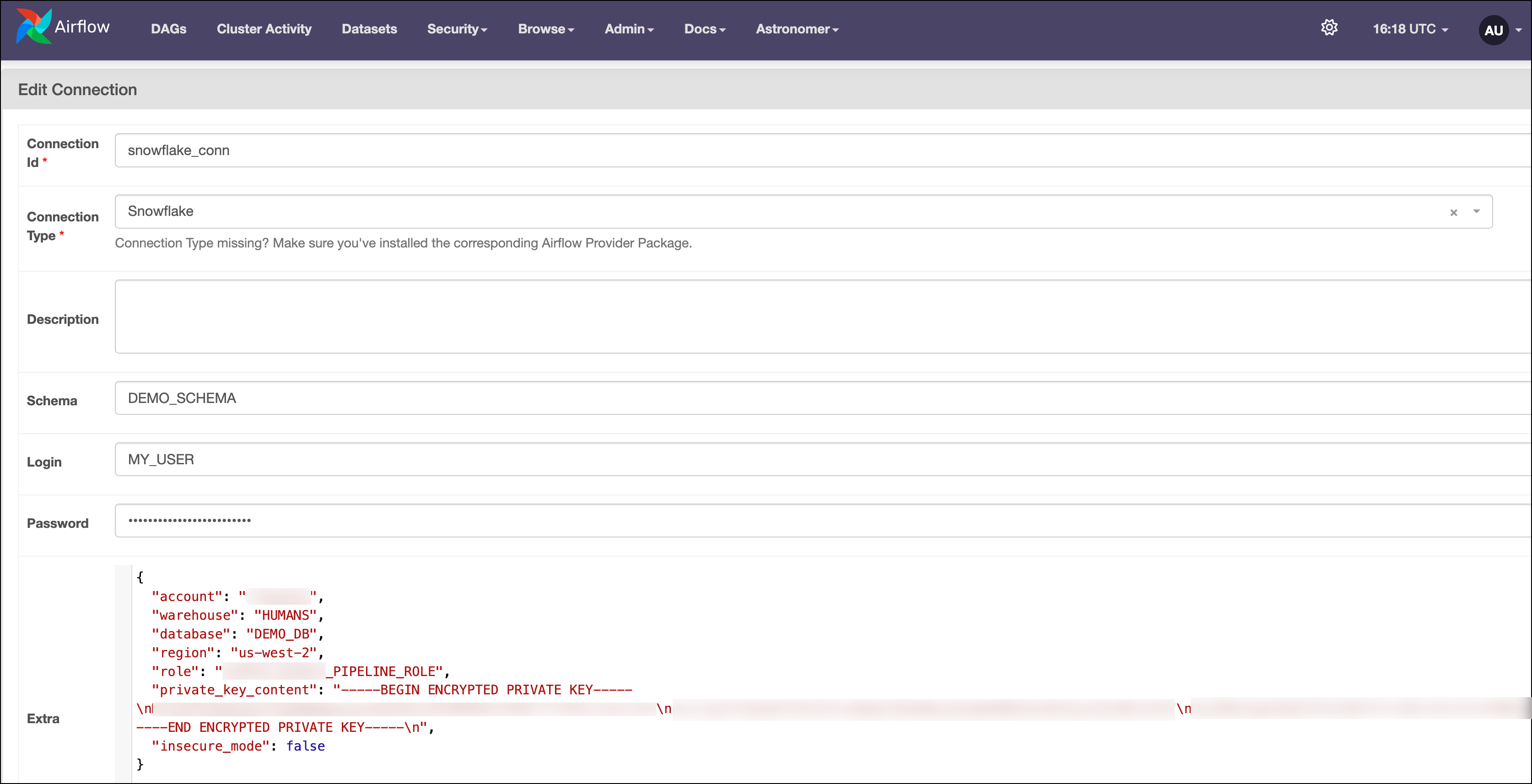 Orchestrate Snowflake Queries with Airflow | Astronomer Docs