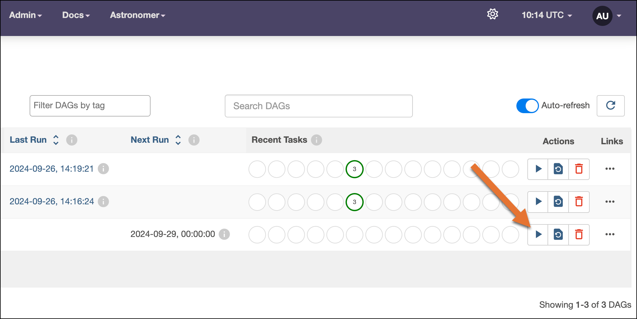 Create and use params in Airflow | Astronomer Docs