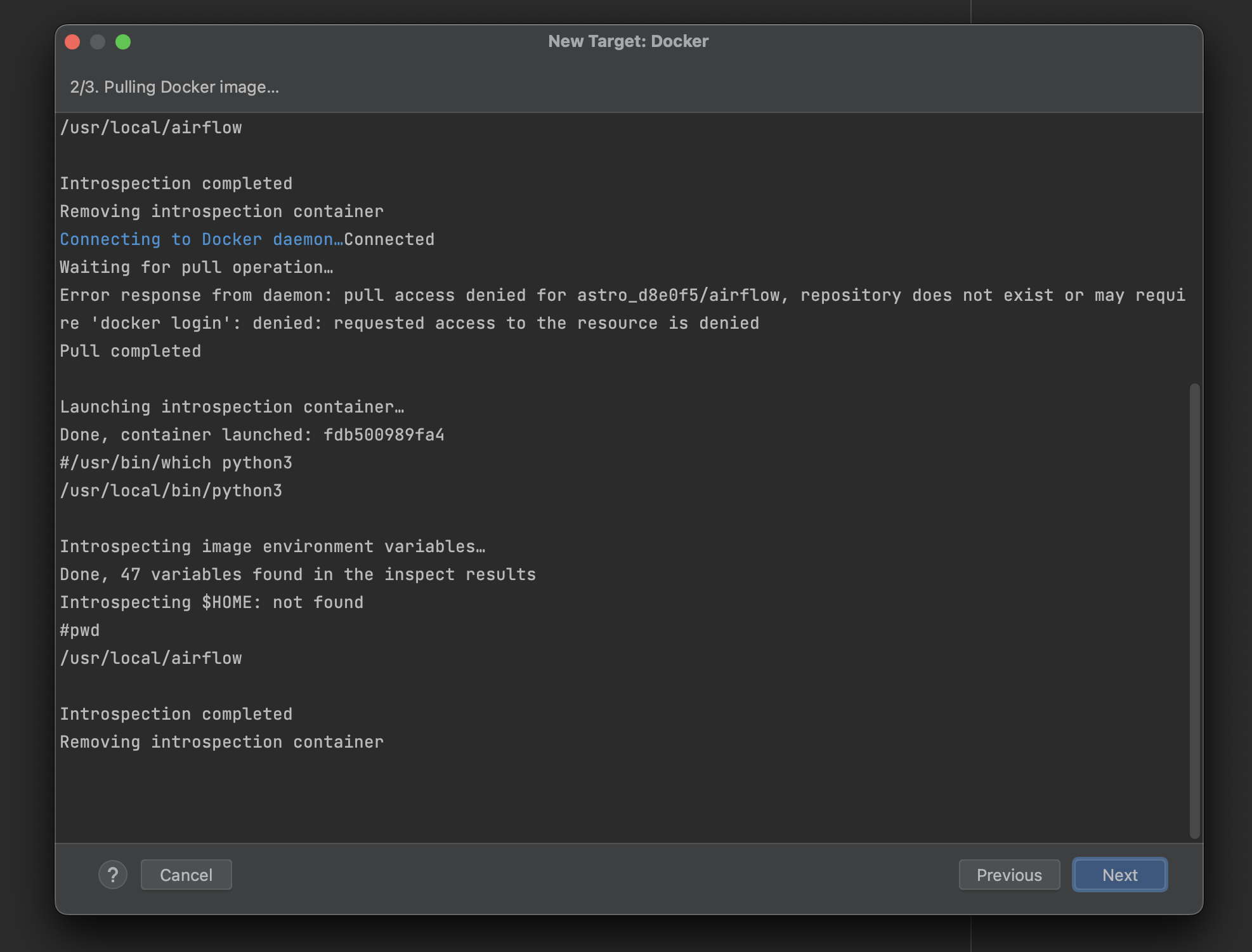 Develop Airflow DAGs locally with PyCharm | Astronomer Docs