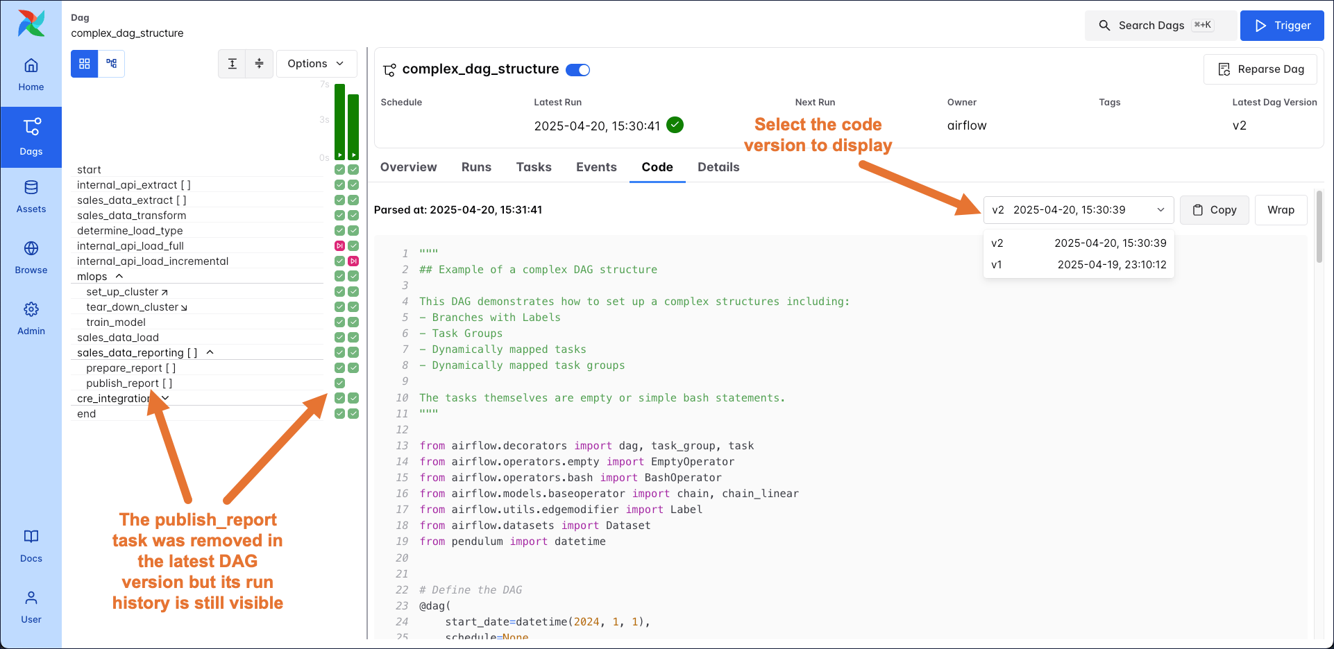 DAG Versioning and DAG Bundles | Astronomer Docs