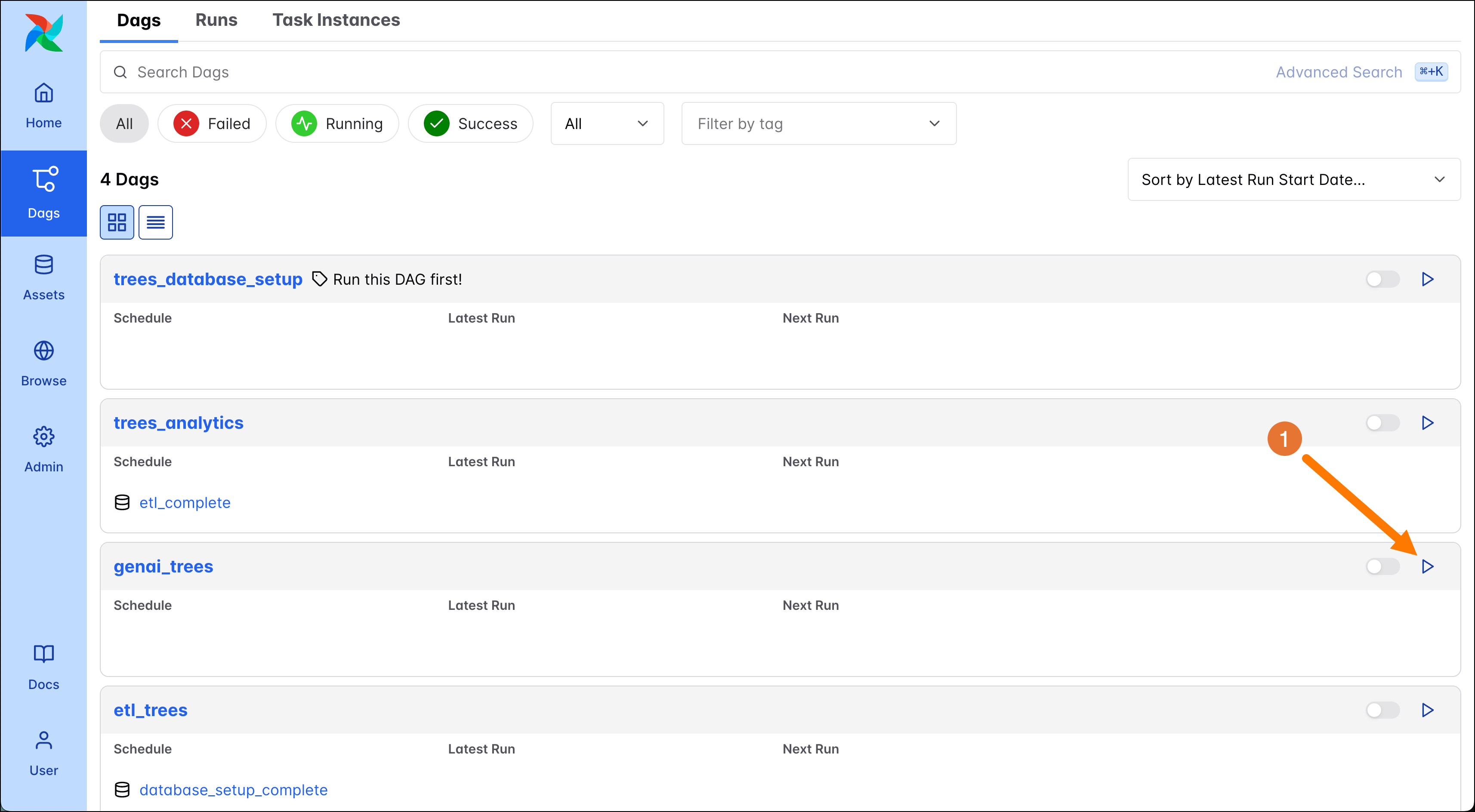 Apache Airflow® GenAI Quickstart | Astronomer Docs