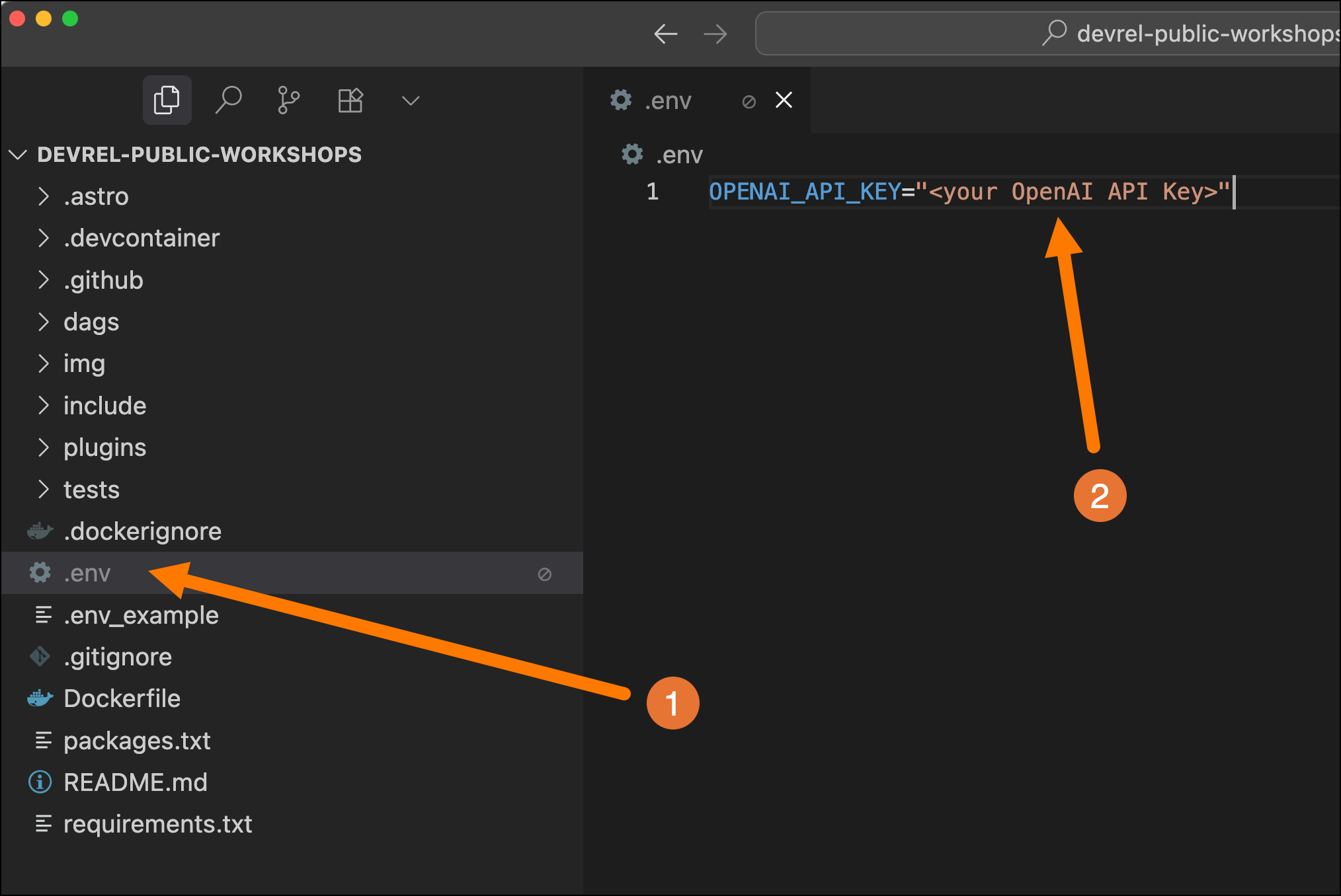 Apache Airflow® GenAI Quickstart | Astronomer Docs