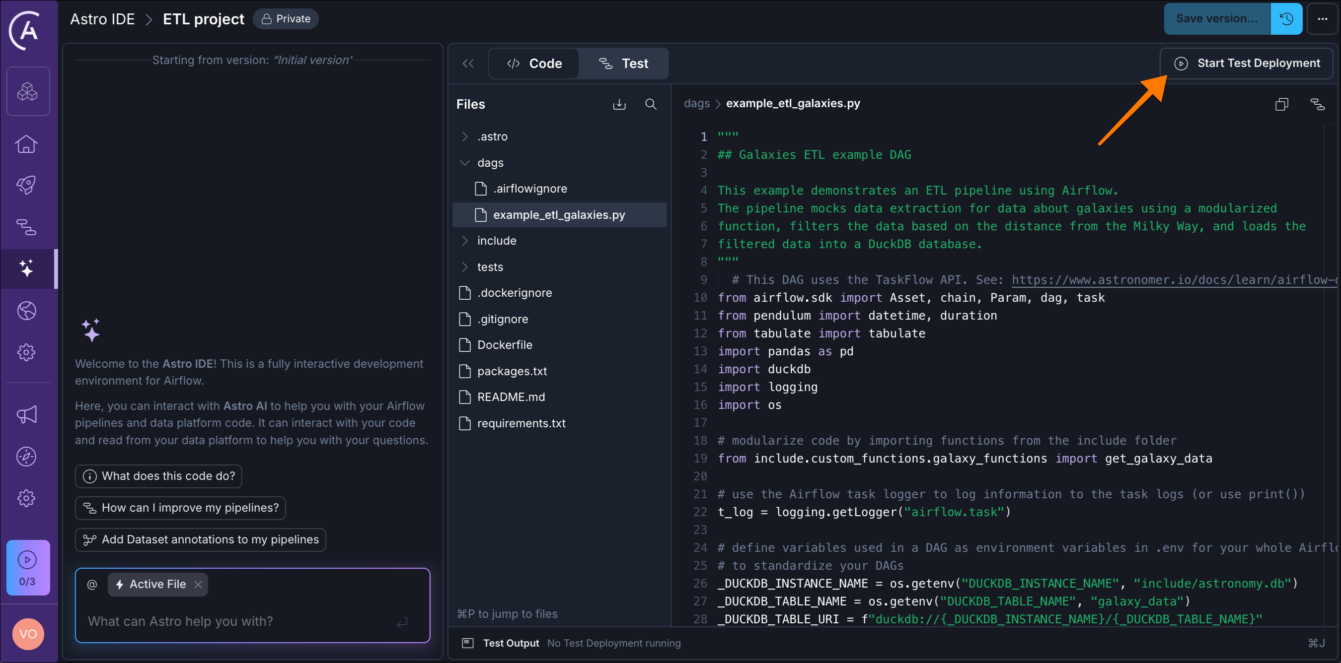 Get started with Apache Airflow® | Astronomer Docs