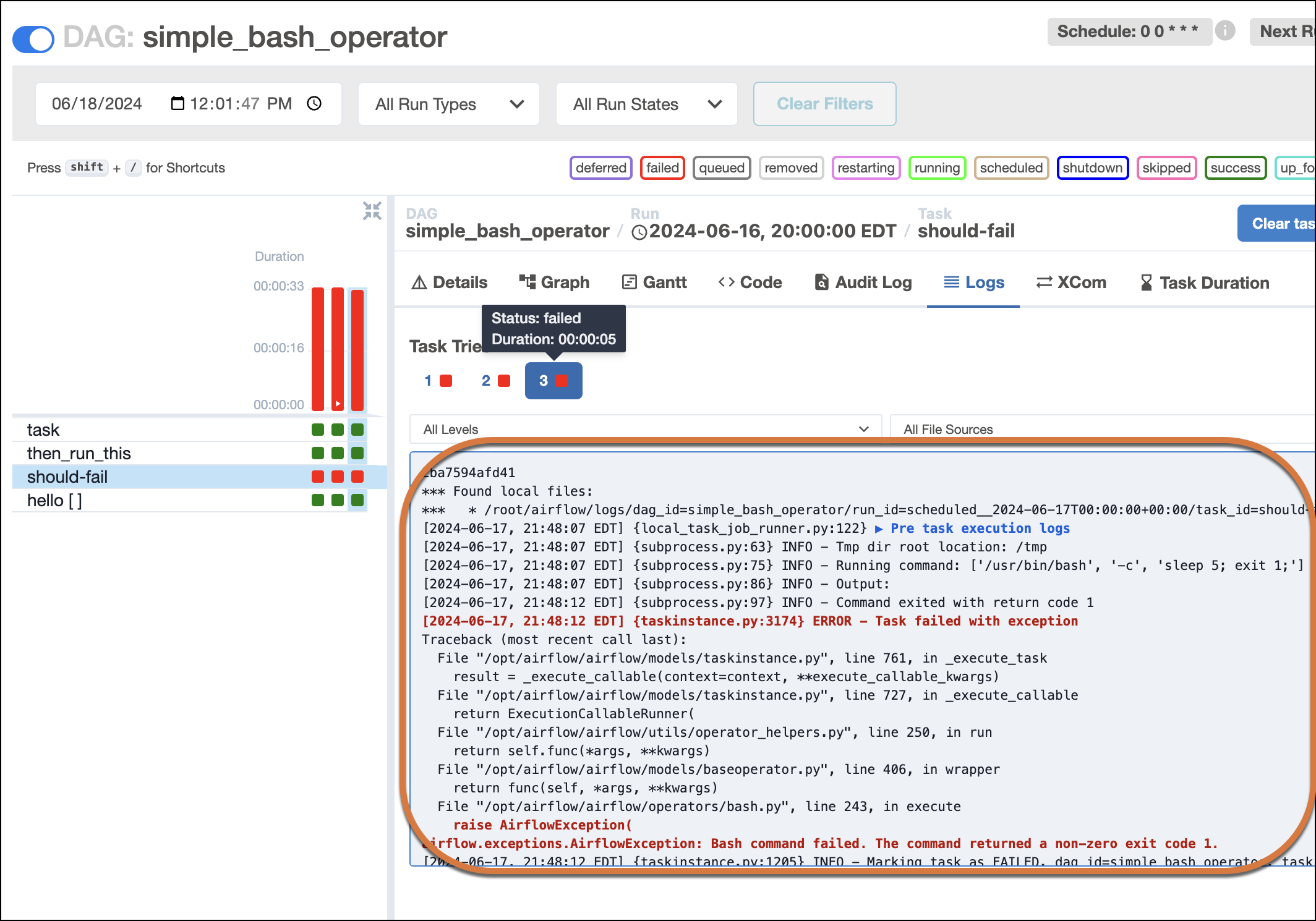 An introduction to the Airflow UI | Astronomer Docs
