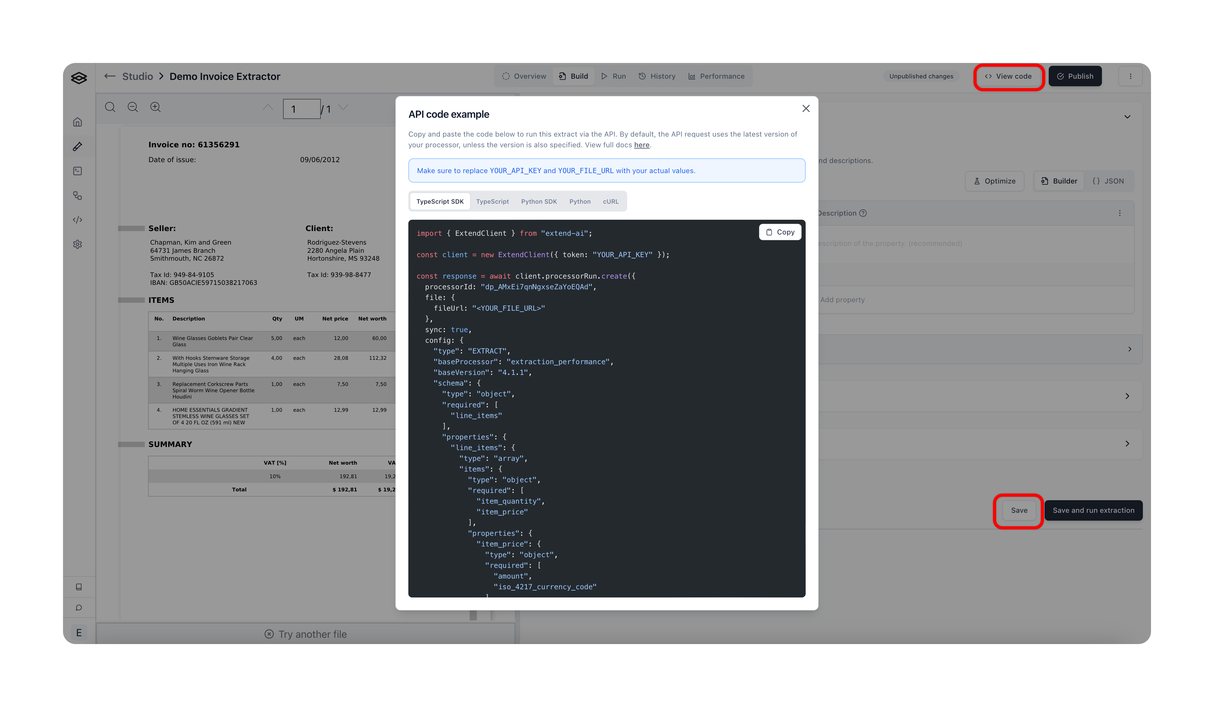 Quick Start (5 minutes) | extend