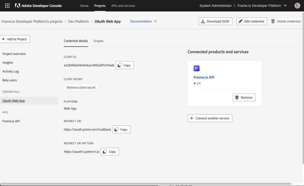 Getting Started | Frame.io API Documentation