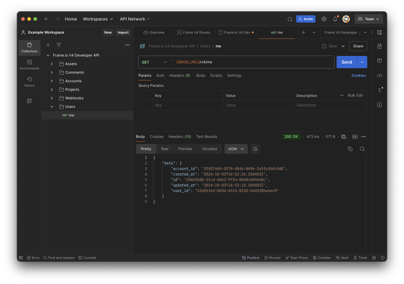 Getting Started | Frame.io API Documentation