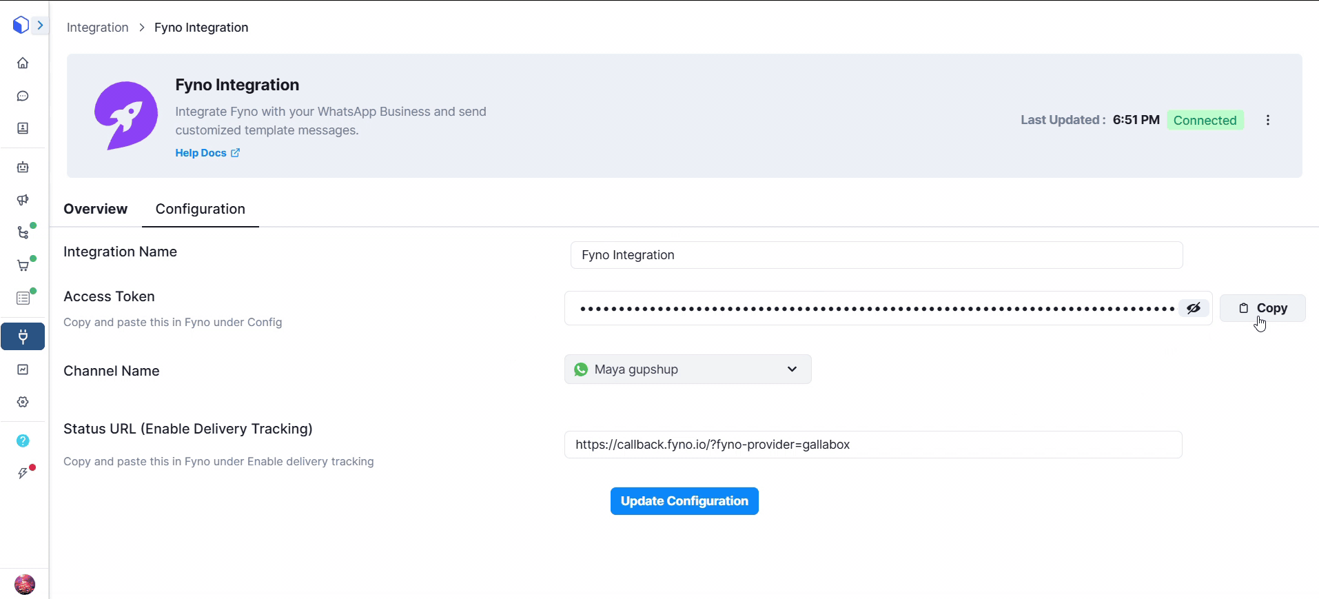 Gallabox — Fyno Documentation