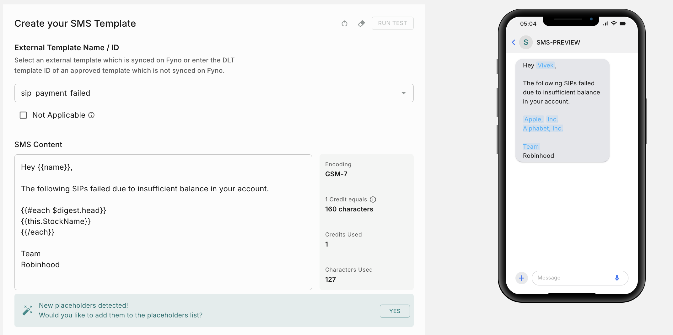 Creating a Workflow using Digest | Fyno Documentation