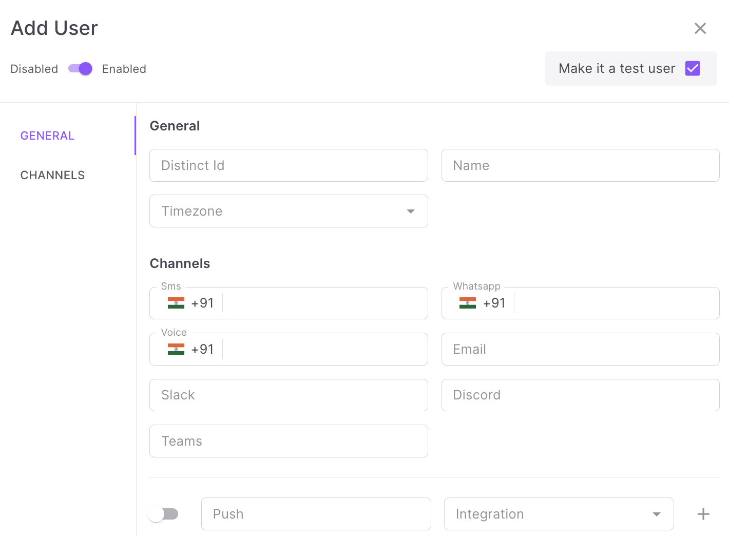 Creating User Profiles | Fyno Documentation