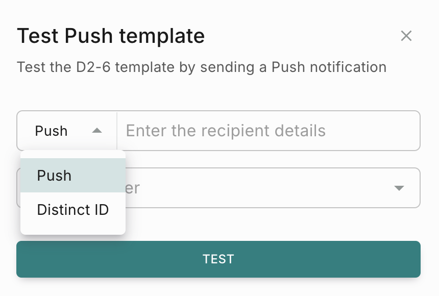 Push Templates | Fyno Documentation