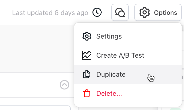 Duplicate an Answer | Ada | Documentation