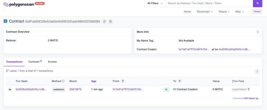 How to Code and Deploy a Polygon Smart Contract | Alchemy Docs