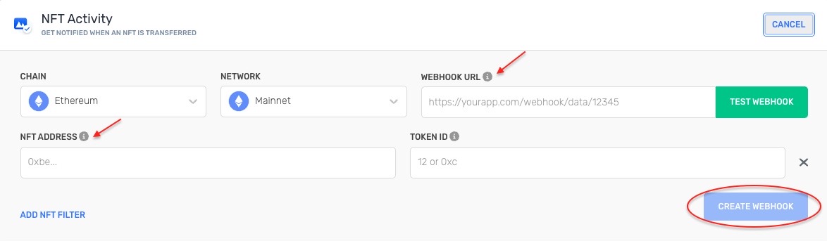 How to Get Notifications for NFT Contract Creations in Three Simple Steps | Alchemy Docs