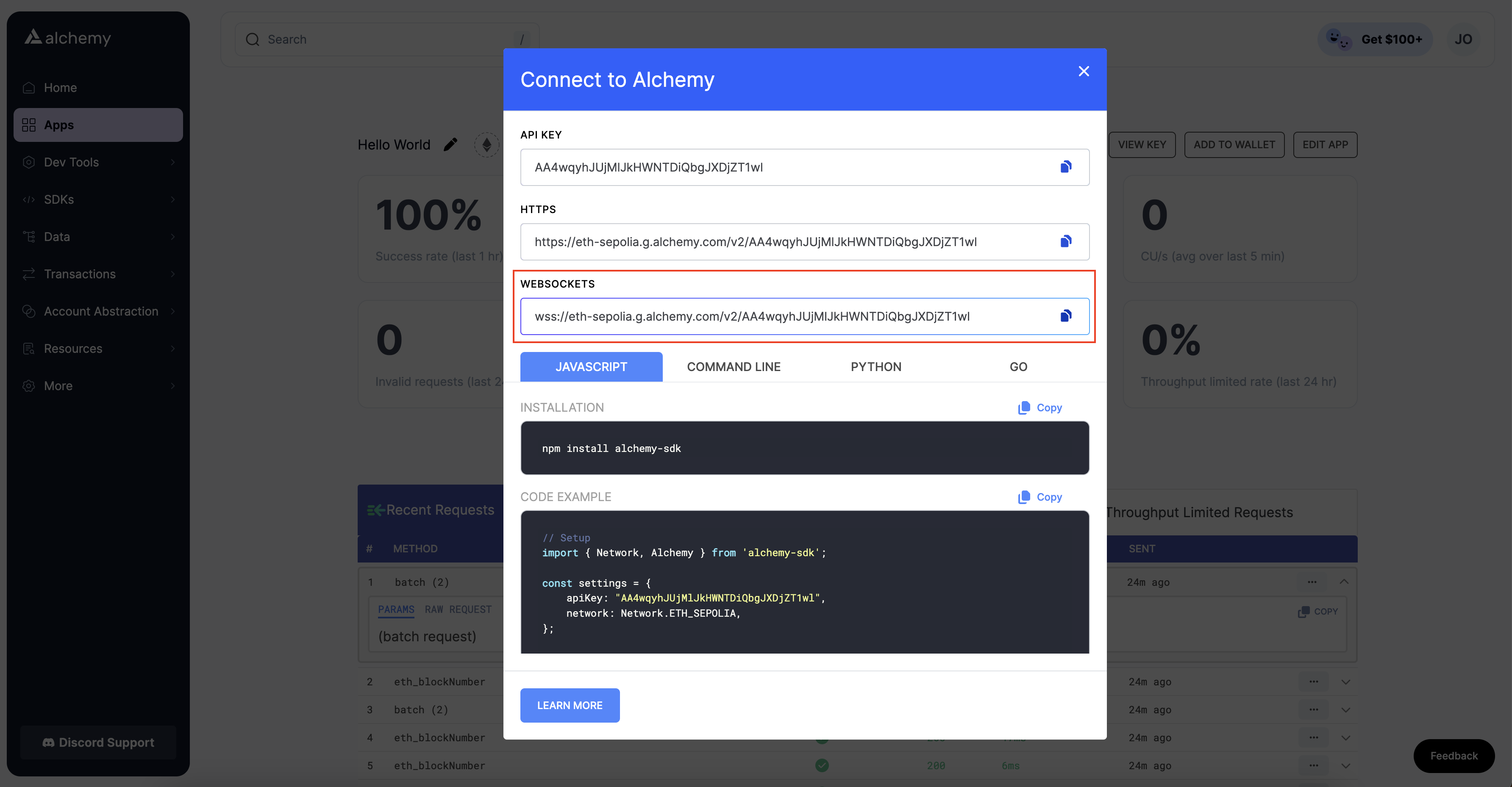 Integrating Your Smart Contract With The Frontend Alchemy Docs