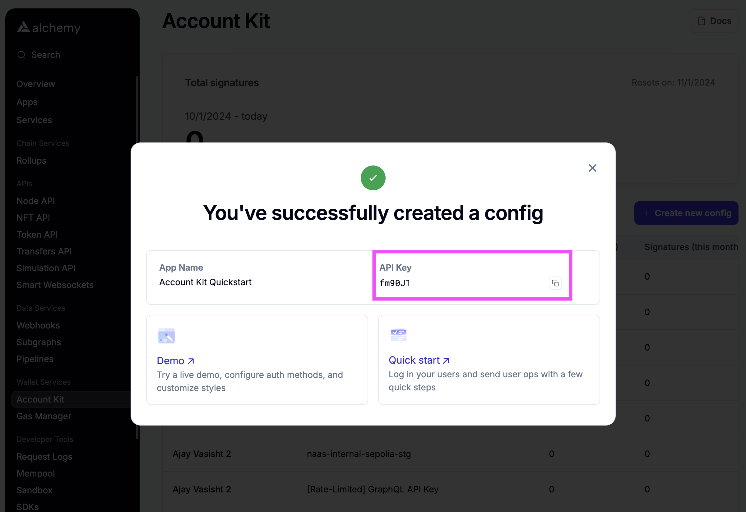 Add to Existing Project | Alchemy Docs