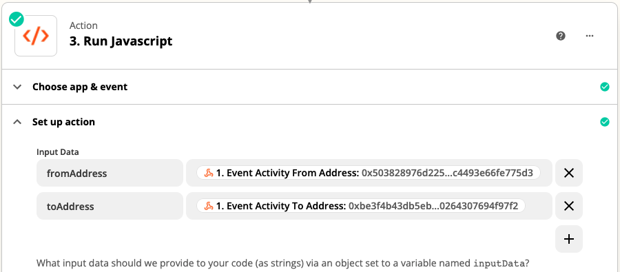 How to Integrate Alchemy Address Activity Webhooks with Zapier | Alchemy Docs