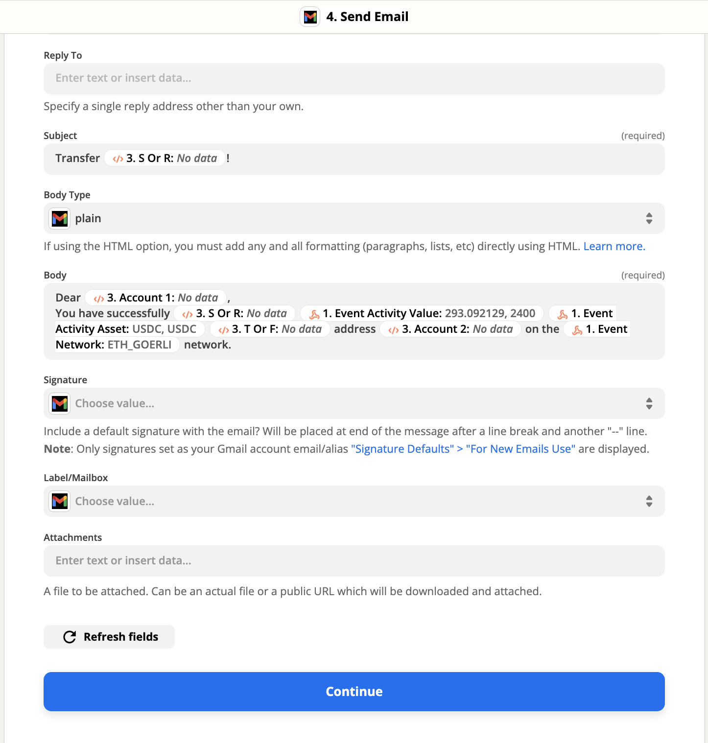 How to Integrate Alchemy Address Activity Webhooks with Zapier | Alchemy Docs