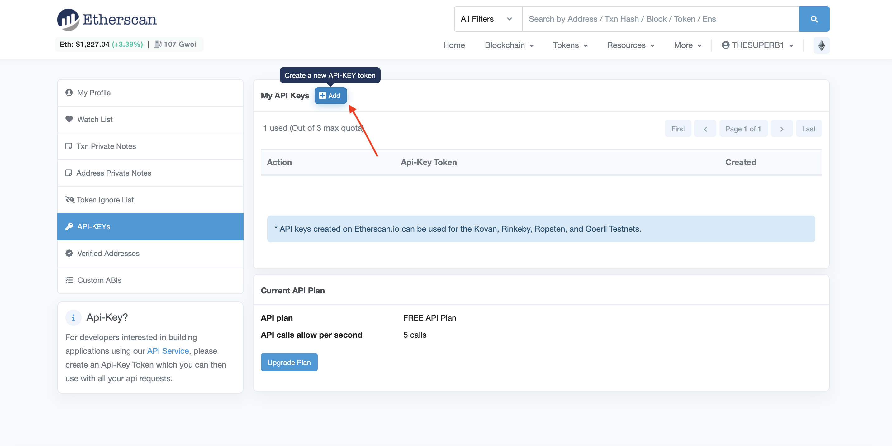Submitting your Smart Contract to Etherscan | Alchemy Docs