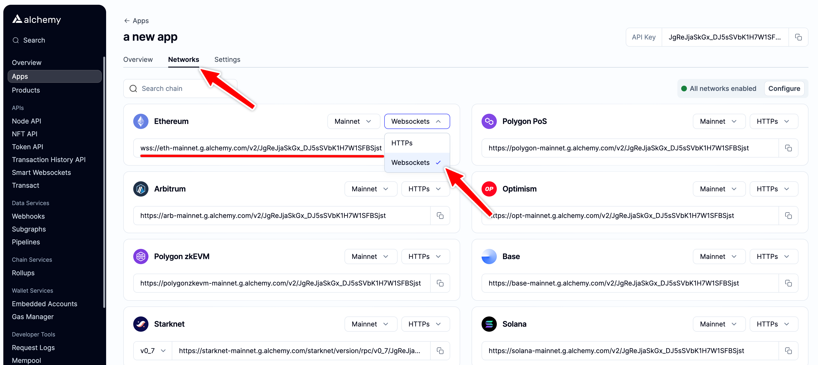 Subscription API Quickstart | Alchemy Docs