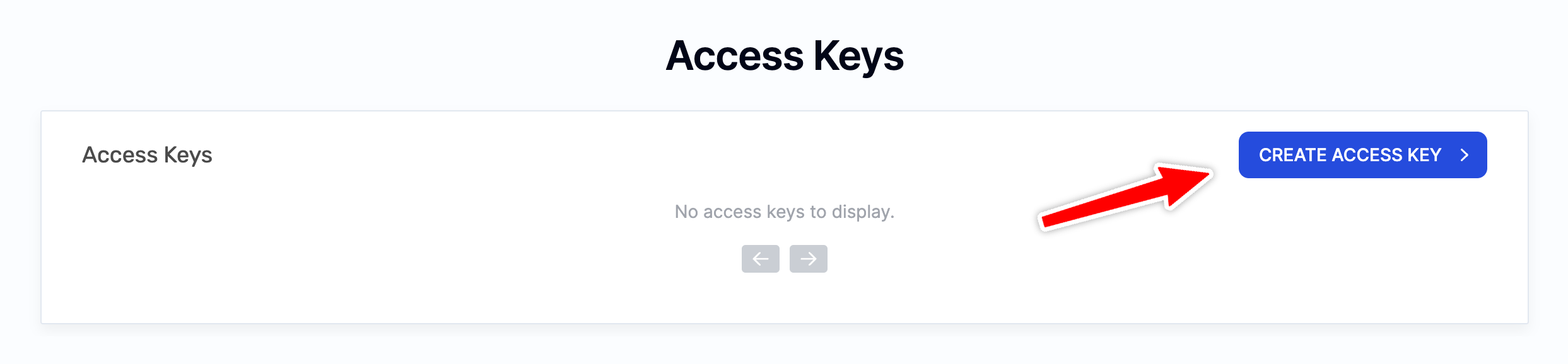 How to Create Access Keys | Alchemy Docs