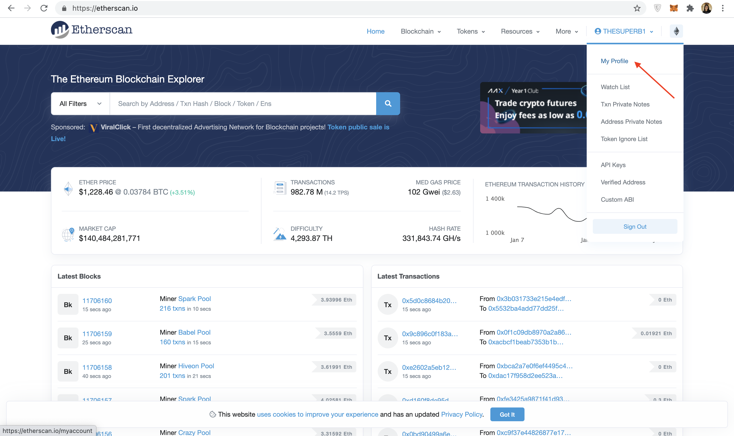 Submitting your Smart Contract to Etherscan | Alchemy Docs