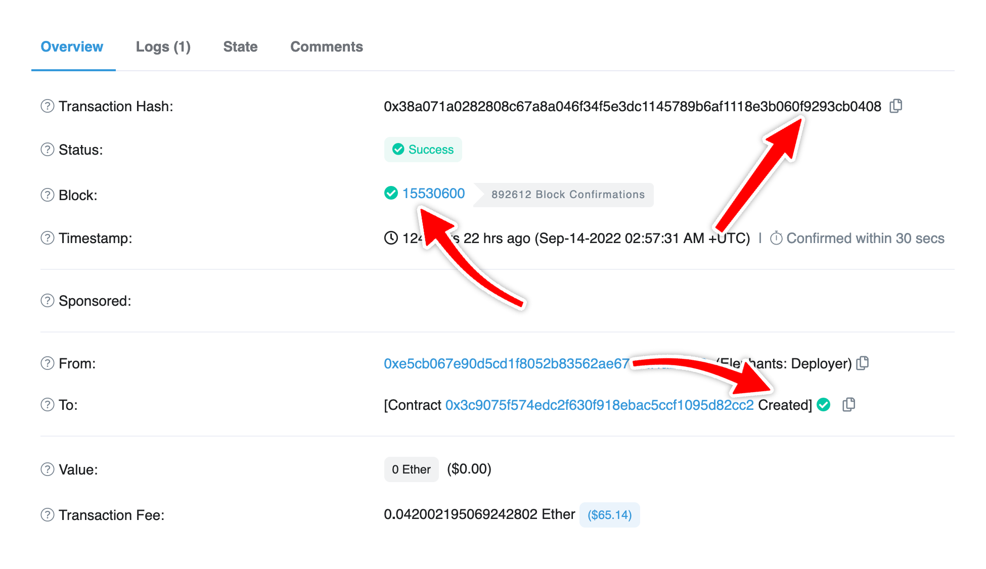 How to Get Contract Deployment Transactions in a Block | Alchemy Docs