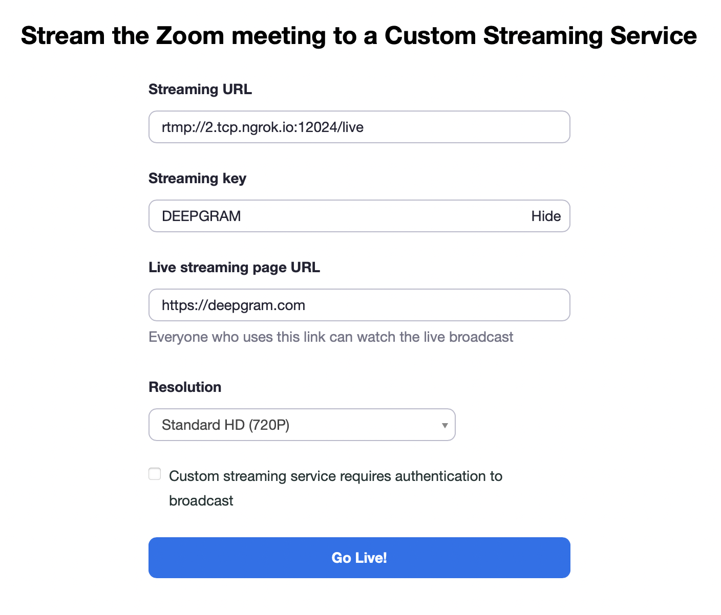 Zoom and Deepgram | Deepgram's Docs