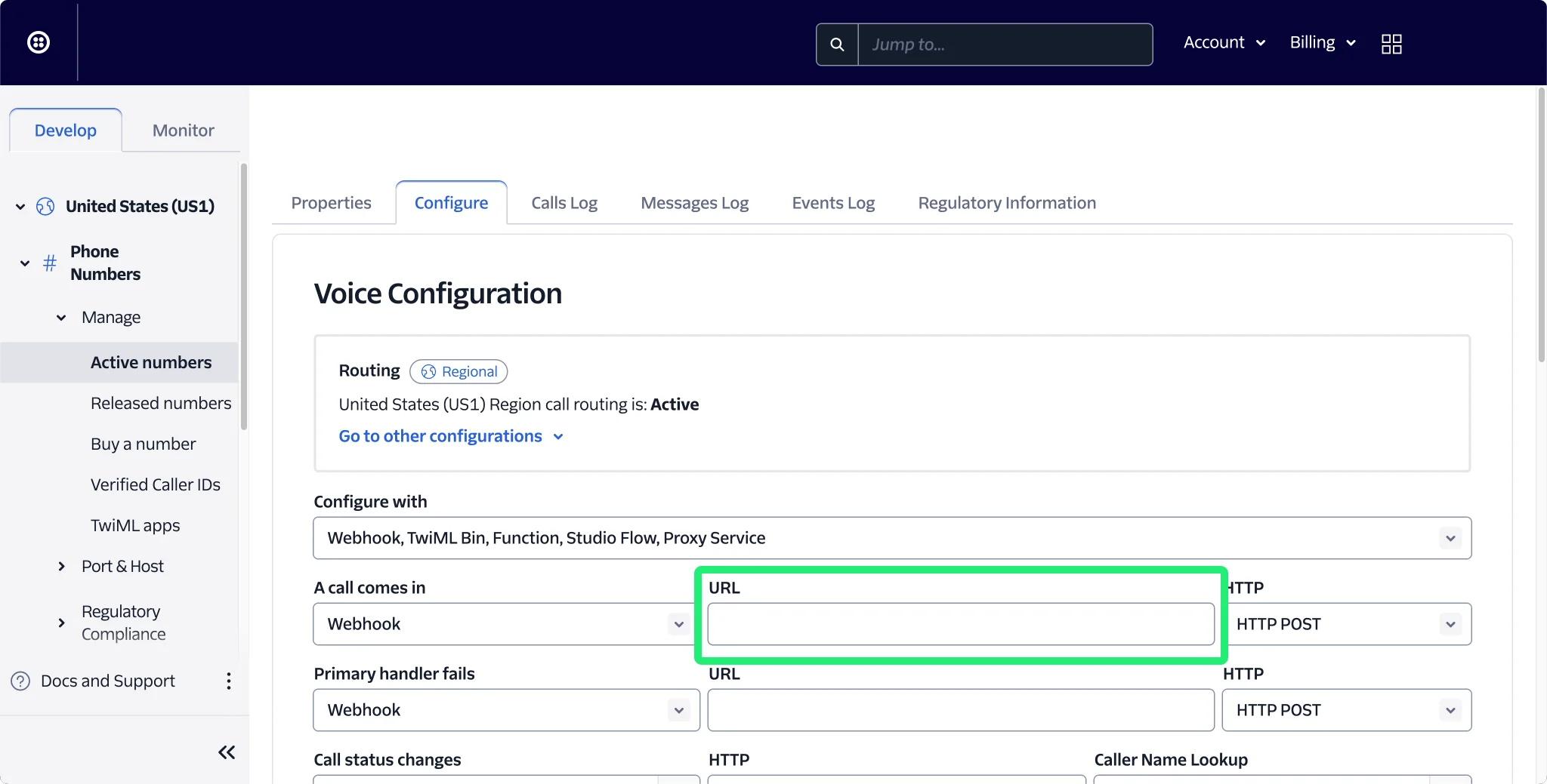 Sending generated audio through Twilio | ElevenLabs Documentation