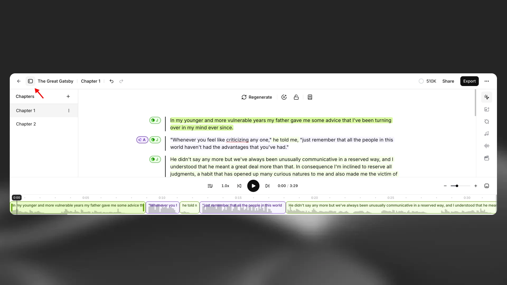 Studio overview | ElevenLabs Documentation