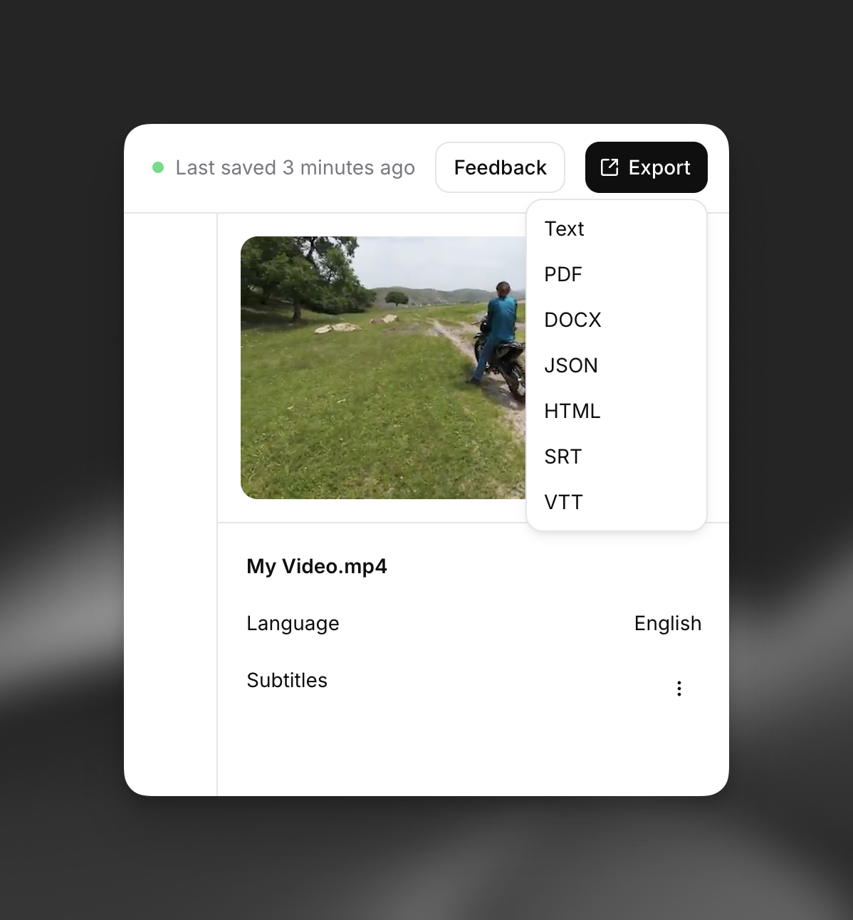 Transcripts (product guide) | ElevenLabs Documentation