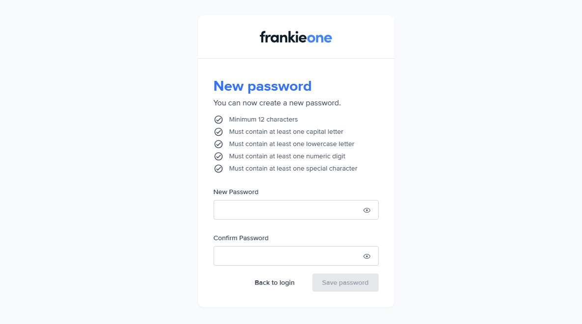 Getting Started with the FrankieOne Portal — FrankieOne | Documentation