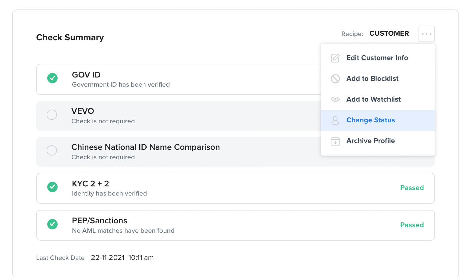 Resolving Digital IDs in Portal | FrankieOne | Documentation