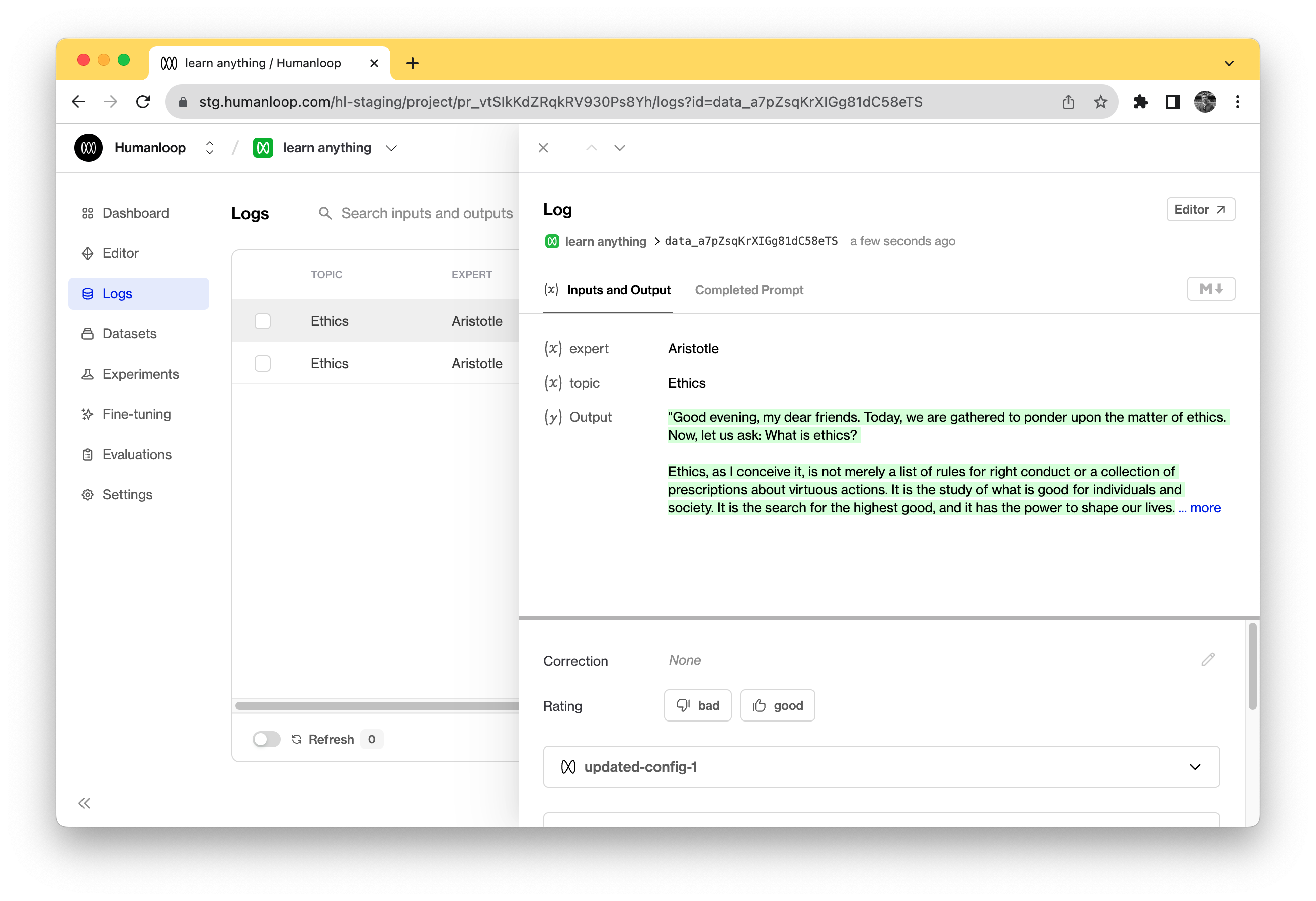 Overview (v4.0) — Humanloop Docs