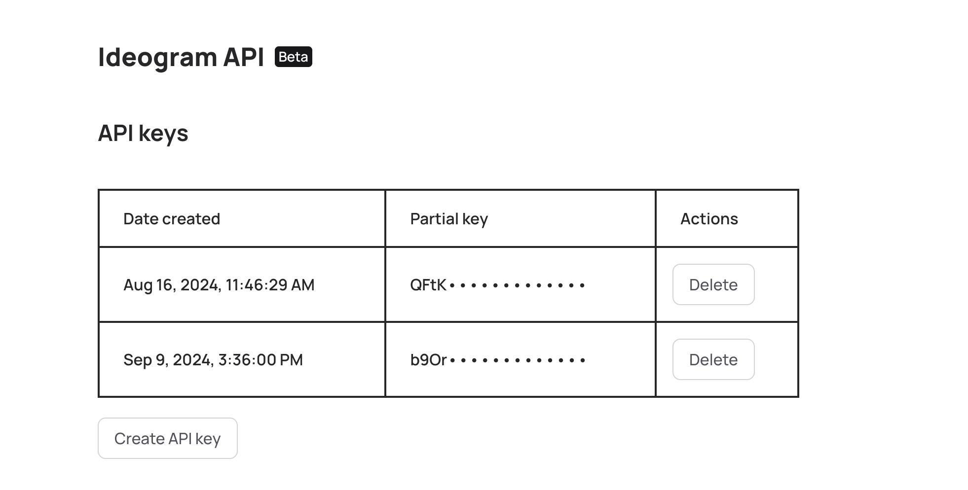 API Setup | Ideogram | Documentation
