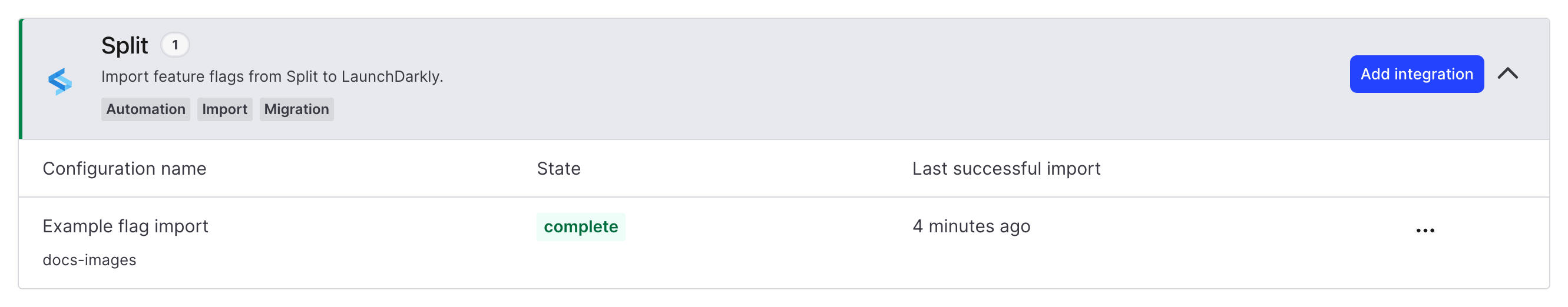 Importing flags — LaunchDarkly | Documentation