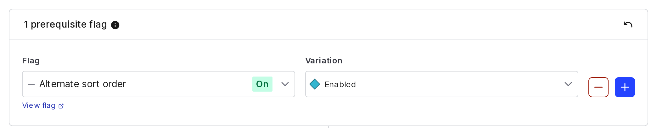 Feature flag hierarchy — LaunchDarkly | Documentation