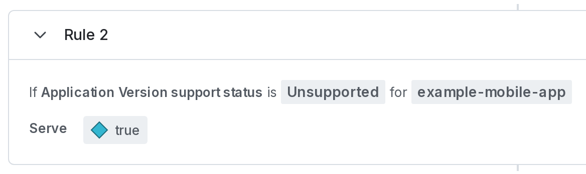 Defining and targeting mobile applications | LaunchDarkly | Documentation