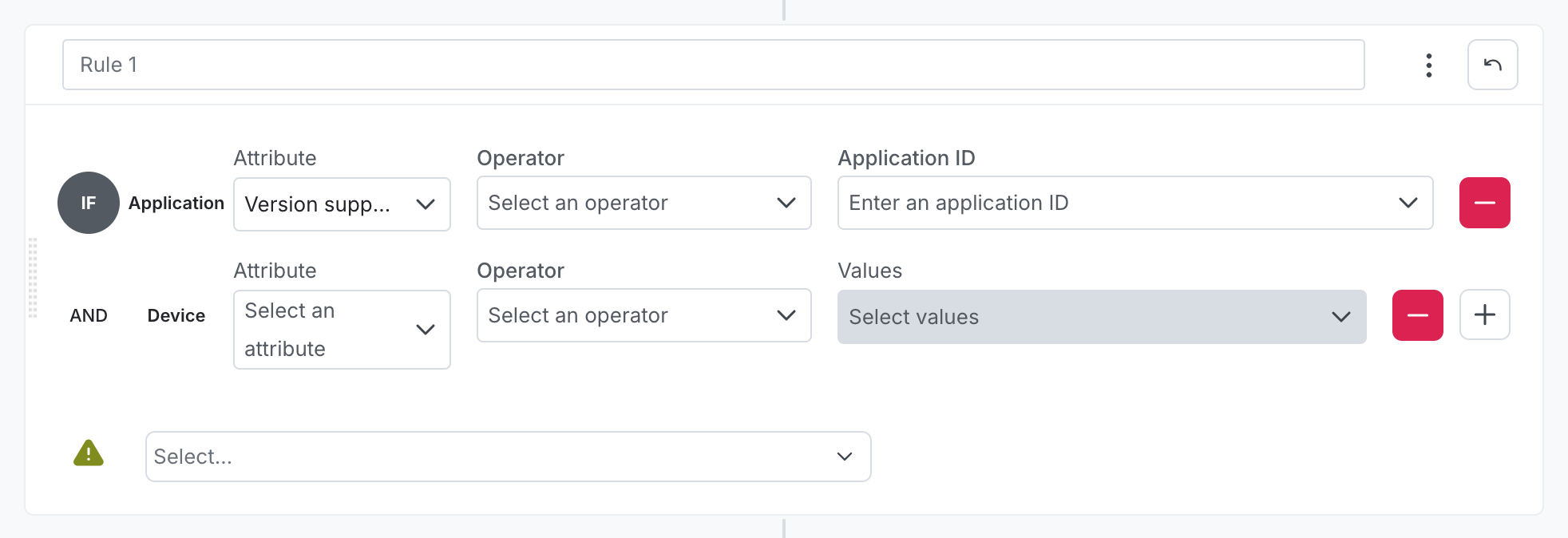 Defining and targeting mobile applications | LaunchDarkly | Documentation