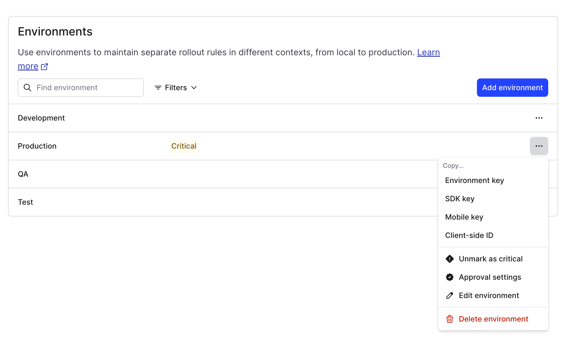 Comparing LaunchDarkly's SDKs and REST API | LaunchDarkly | Documentation