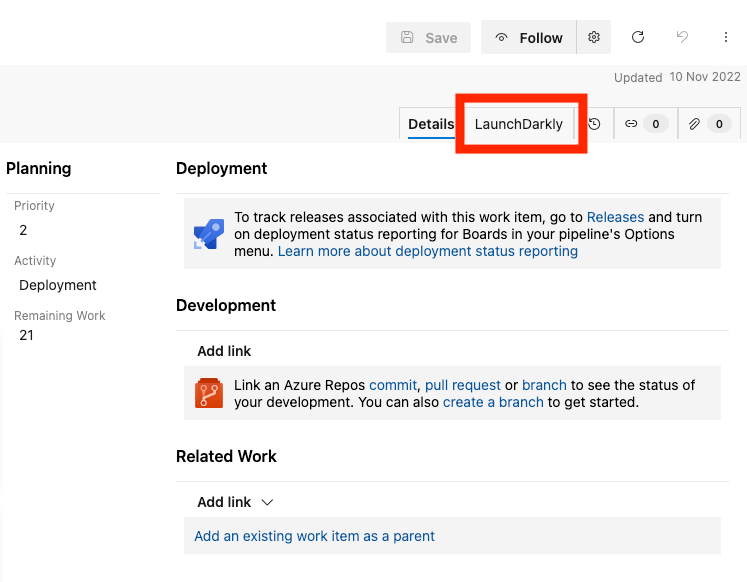 Azure DevOps | LaunchDarkly | Documentation