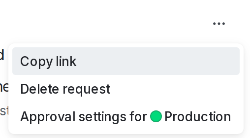 Deleting approval requests | LaunchDarkly | Documentation