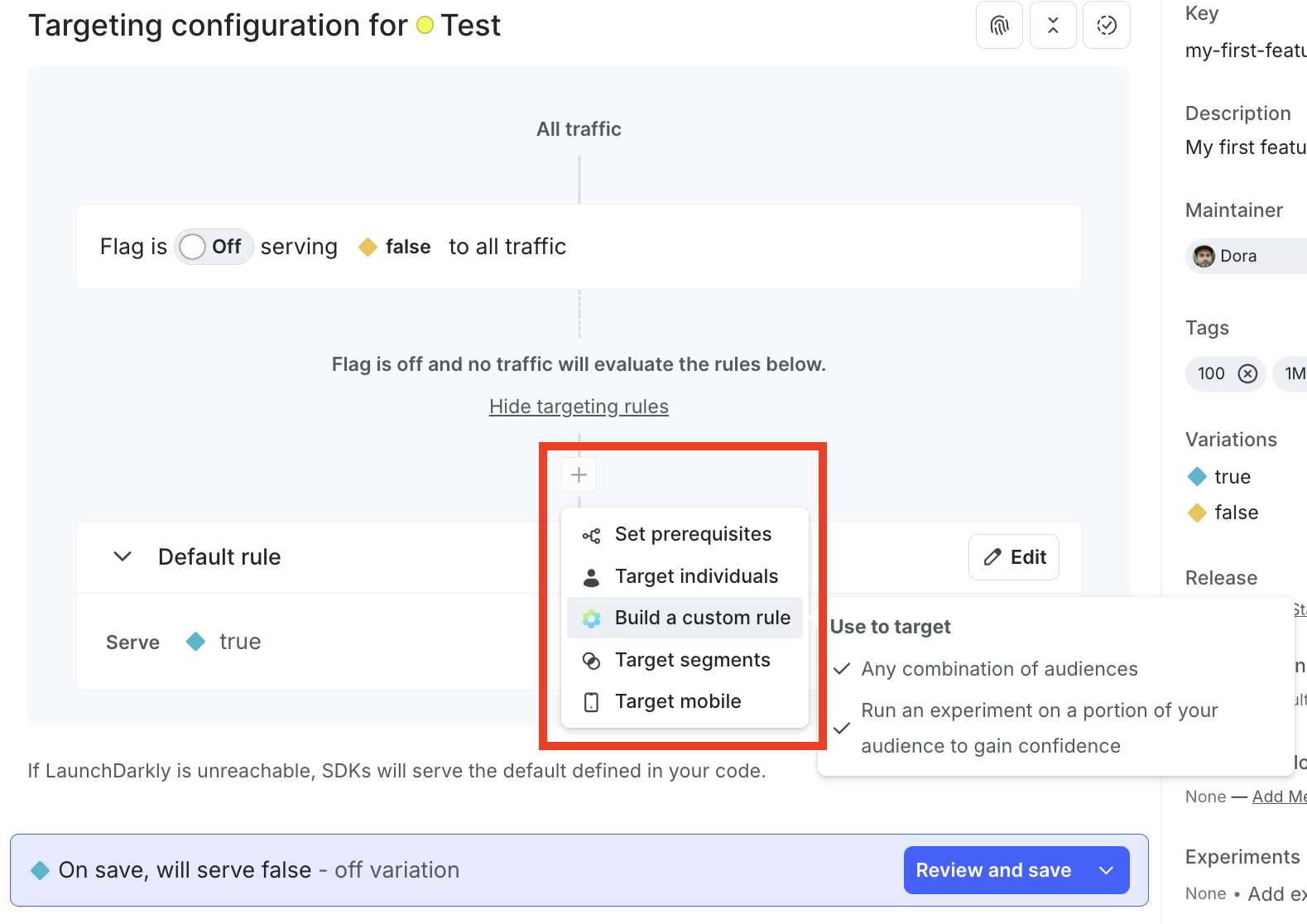 Get started | LaunchDarkly | Documentation
