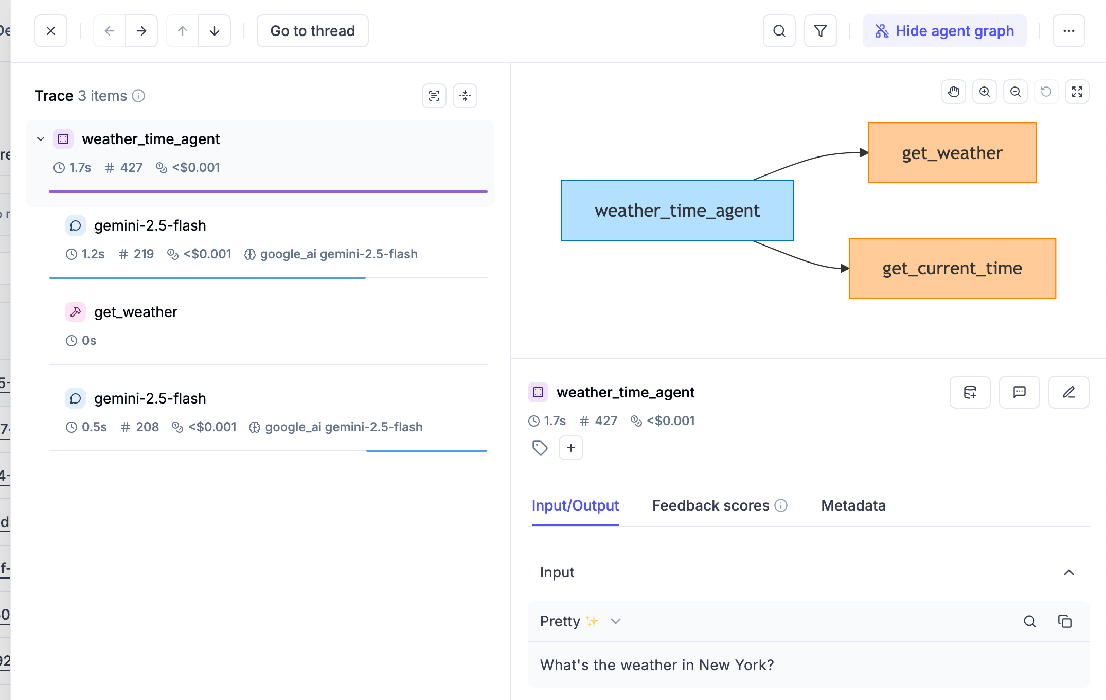 Observability for Google Agent Development Kit (Python) with Opik | Opik Documentation