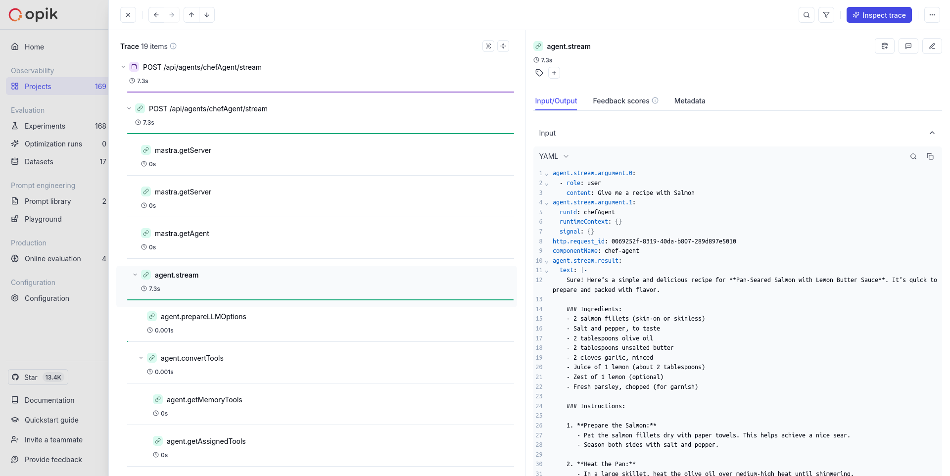 Observability for Mastra with Opik | Opik Documentation