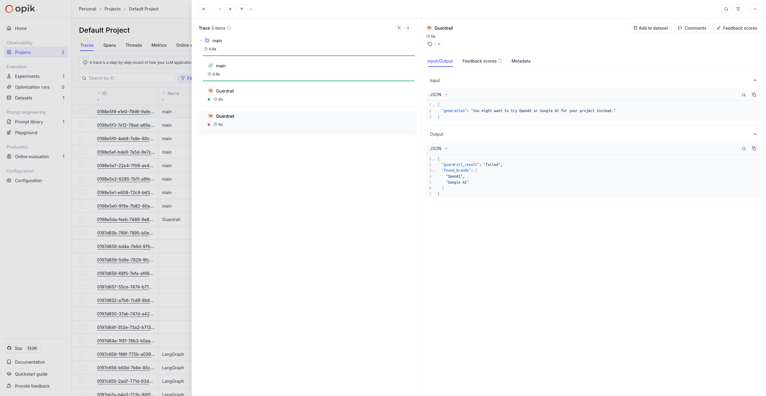 Guardrails | Opik Documentation | Opik Documentation