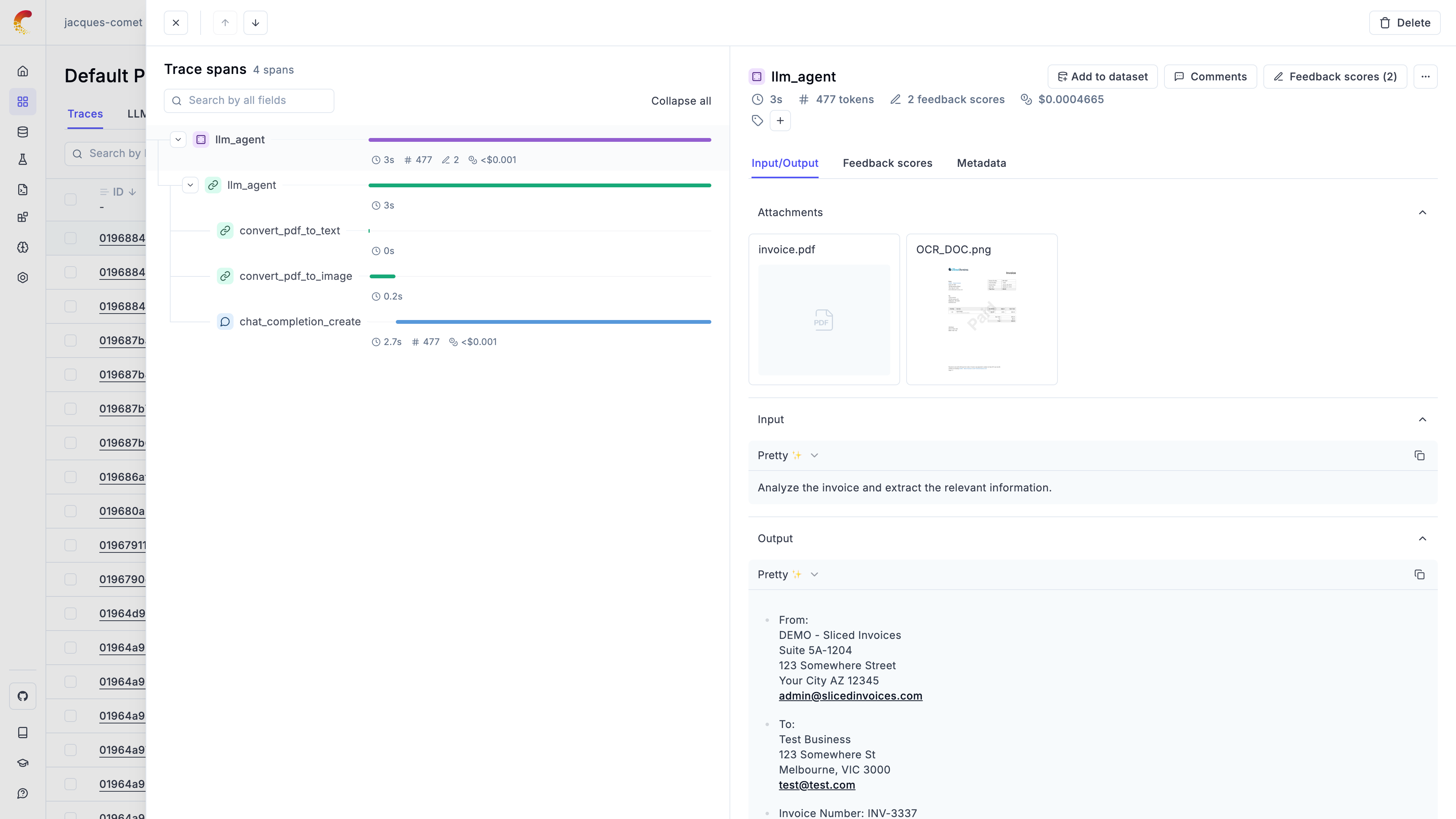Log media & attachments | Opik Documentation | Opik Documentation
