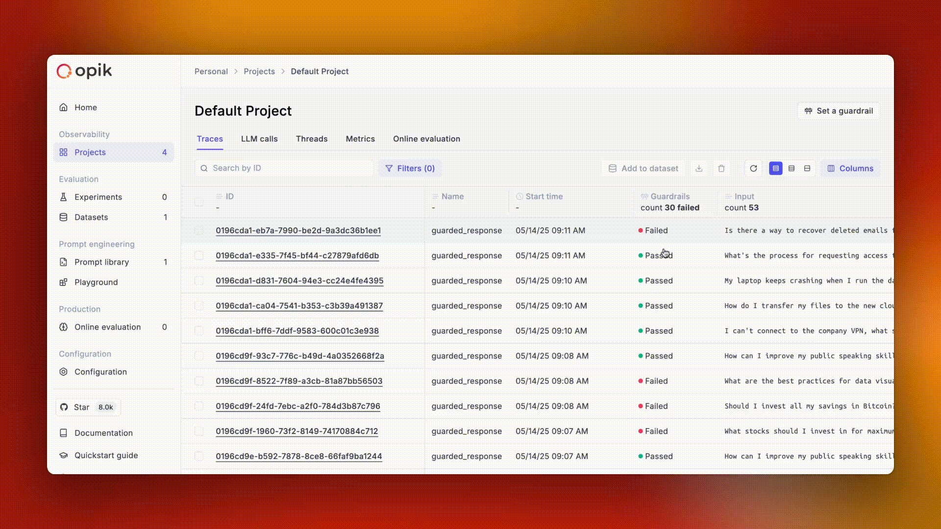 Guardrails | Opik Documentation | Opik Documentation