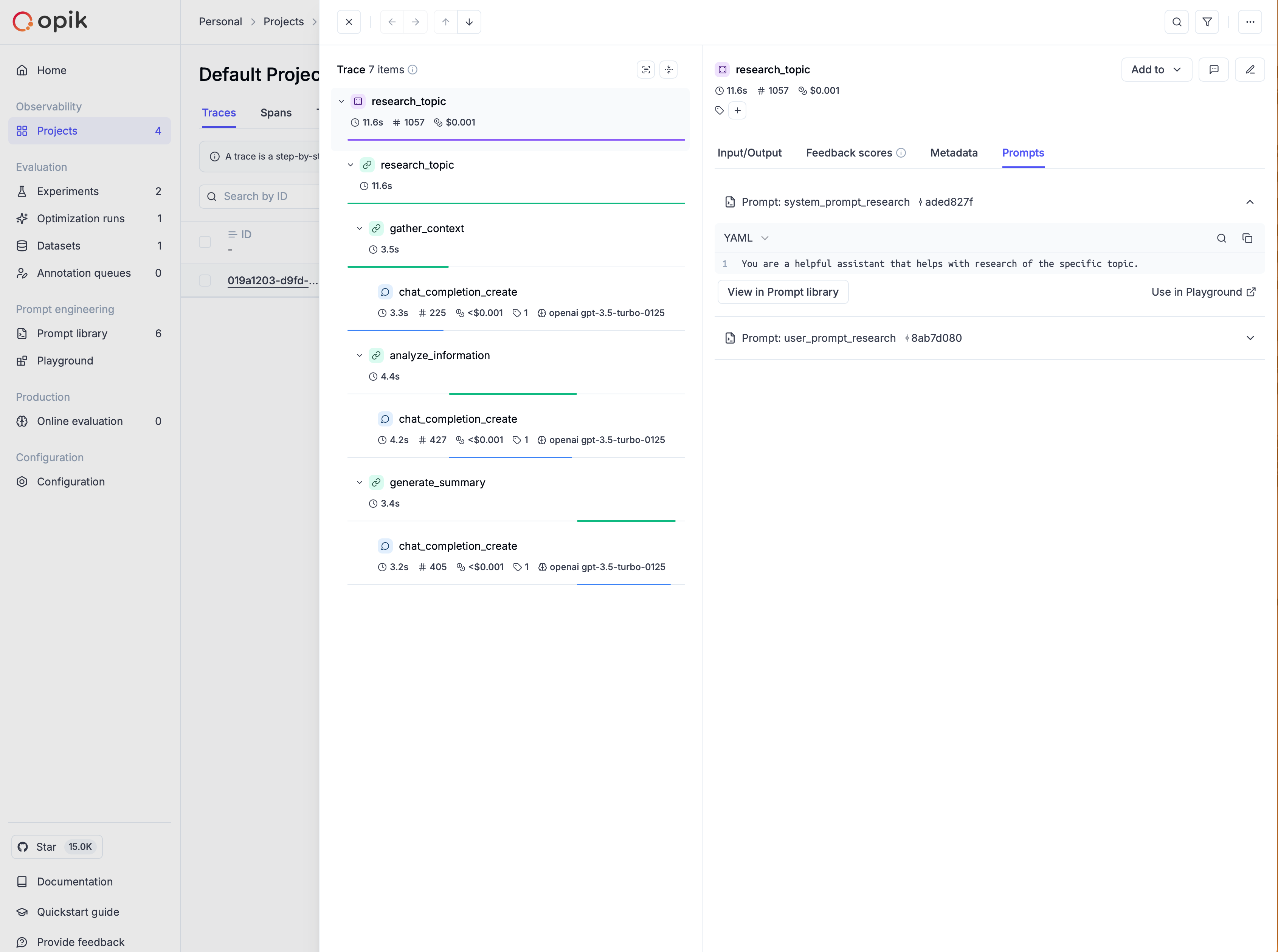 Prompt management | Opik Documentation | Opik Documentation