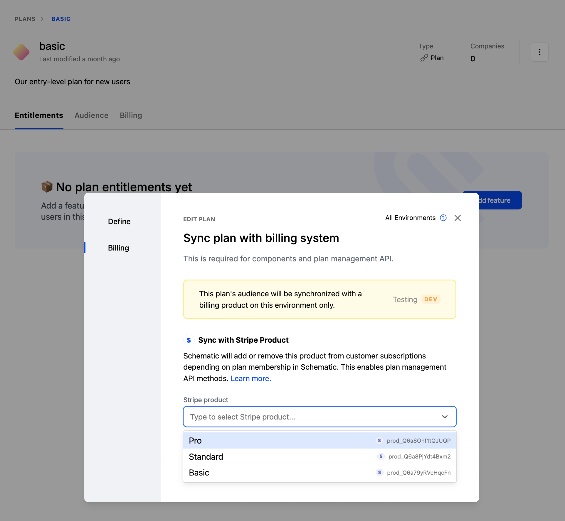 Stripe Integration | SchematicHQ